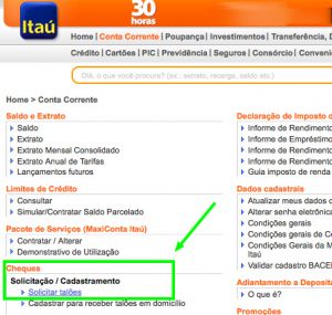 Como solicitar talão de cheque pela iConta - Conta-Corrente